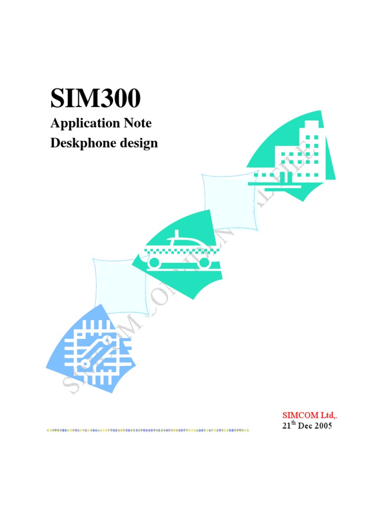 Sim300 An Deskphone Design v1.02 | PDF | General Packet Radio Service ...