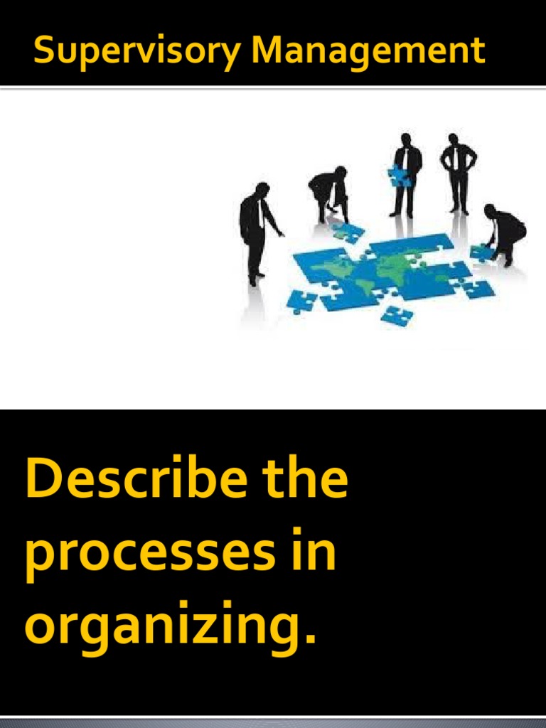 Presentation On Supervisory Management | PDF | Goal | Business
