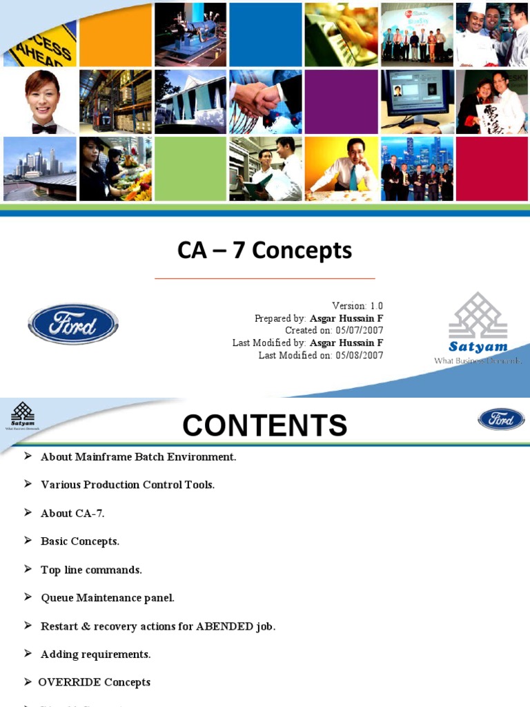 CA7 Concepts | PDF | Software Engineering | Computer Architecture