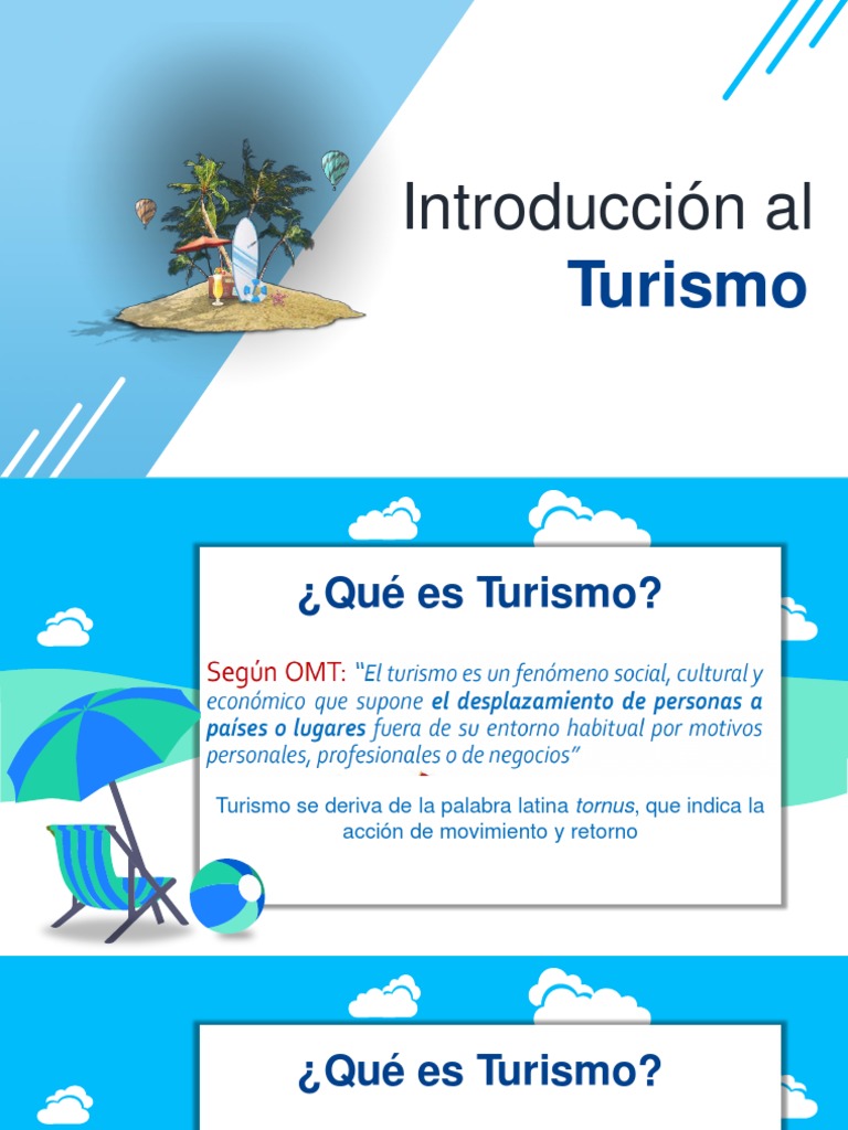Introducción Al Turismo | PDF | Turismo | Agencia de viajes
