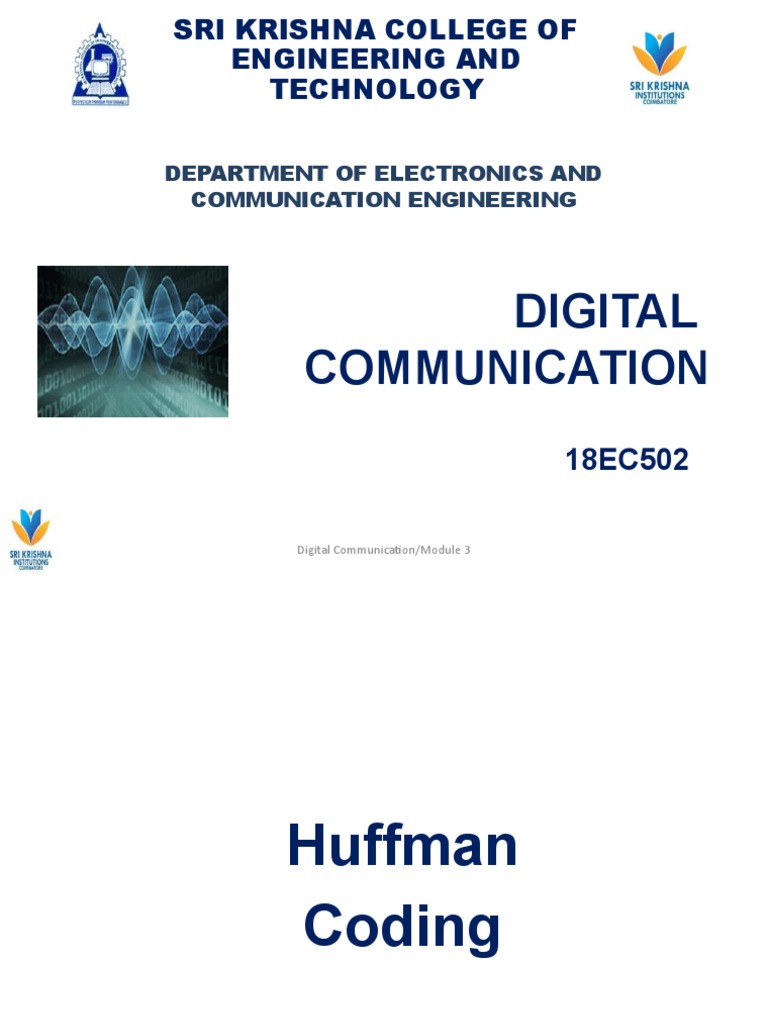 3.3 Huffman Coding | Download Free PDF | Code | Data Compression