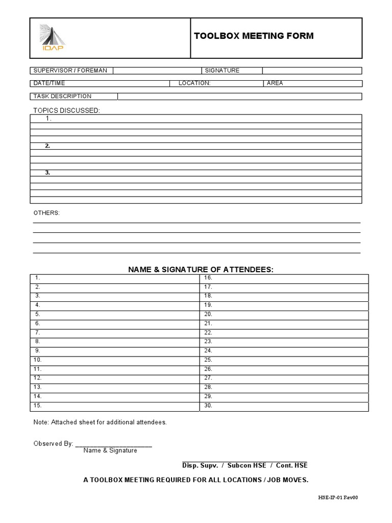 Site HSE Forms | PDF | Risk | Waste