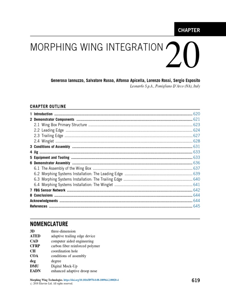 Chapter 20 - Morphing Wing Integration - 2018 - Morphing Wing ...