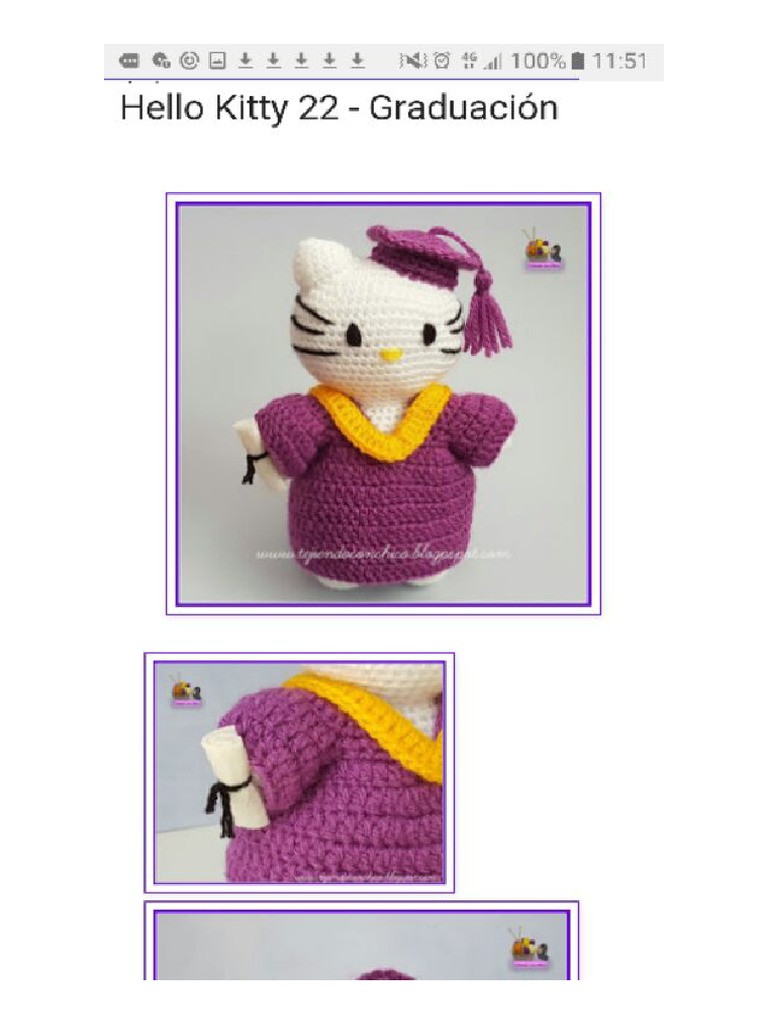 Hello Kitty Graduación | PDF