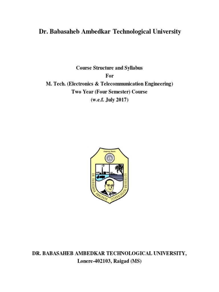 M.Tech ECE Syllabus 2017 | PDF | Optical Fiber | Electromagnetic ...