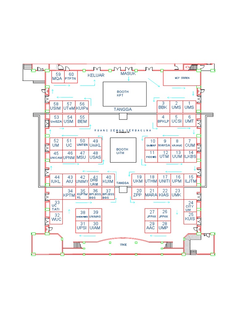 KPT booth and tangga locations | PDF