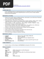 Deva Resume | PDF | Pl/Sql | Databases