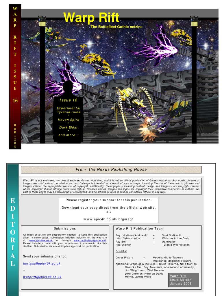 Warp Rift 16 | PDF | Cruiser | Gun Turret