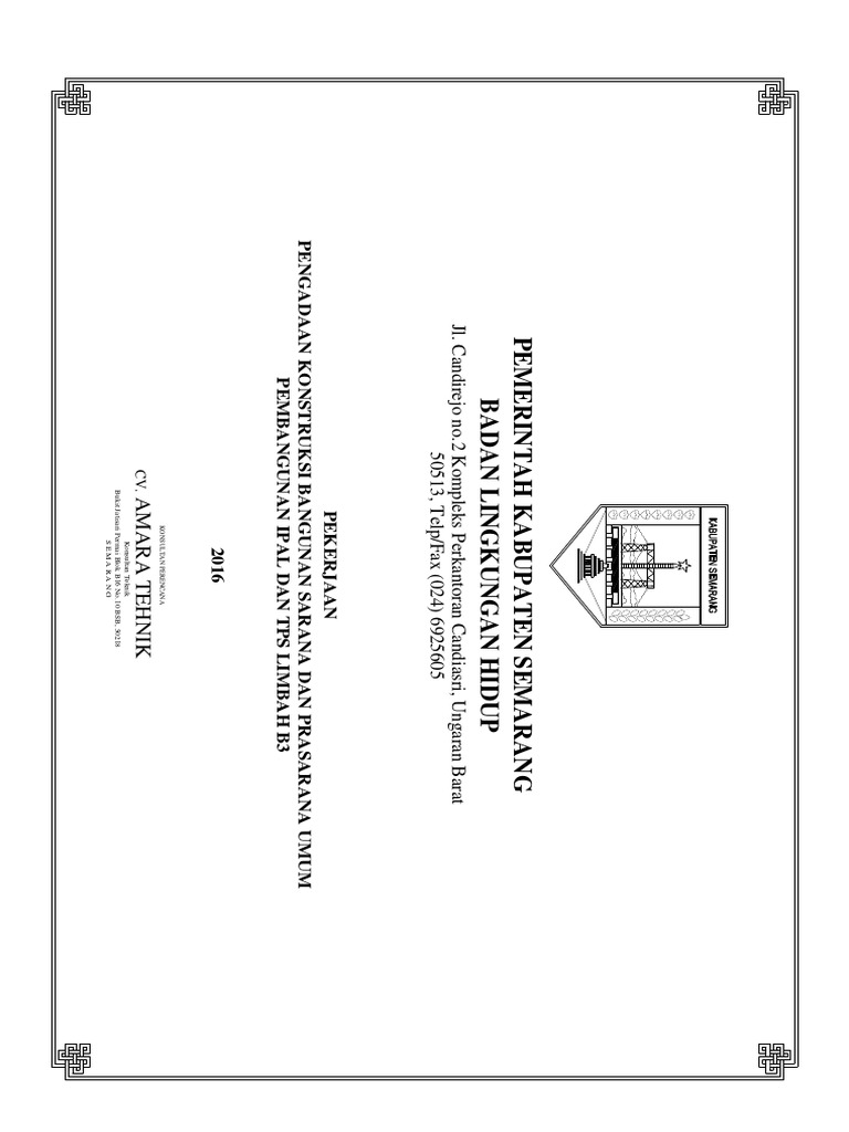 Gambar Ipal BLH | PDF