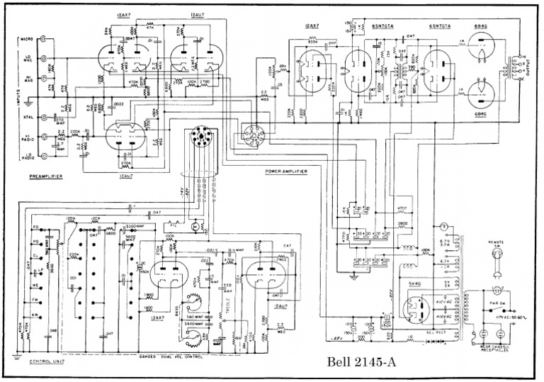 Bell 2145-A Schematic | PDF