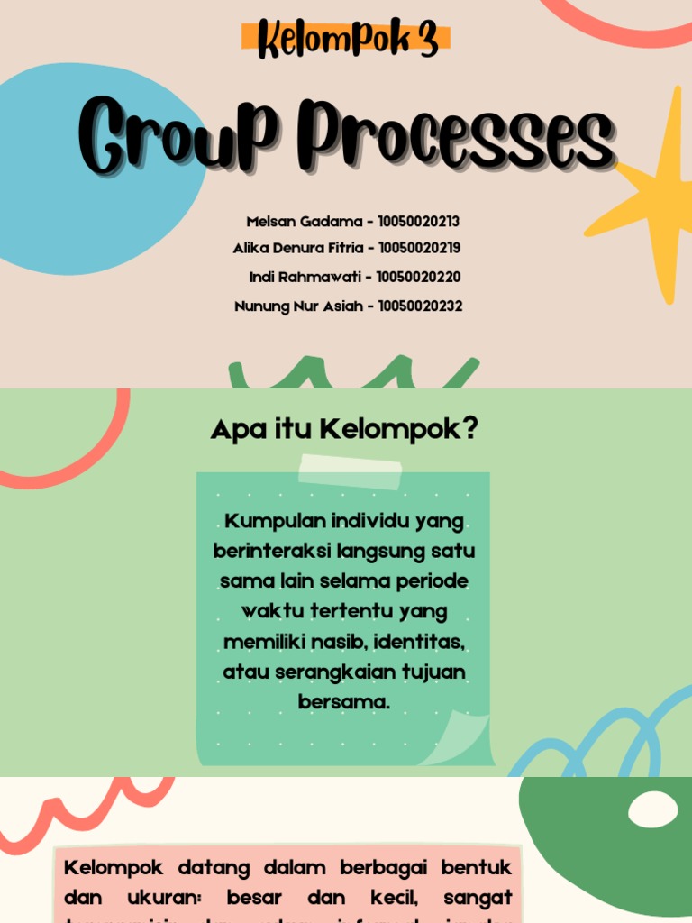 Group Processes | PDF