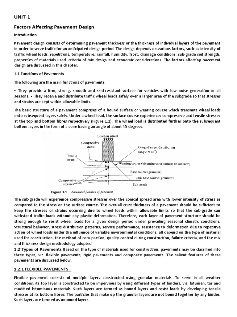 Pavement Design Factors | PDF | Road Surface | Concrete