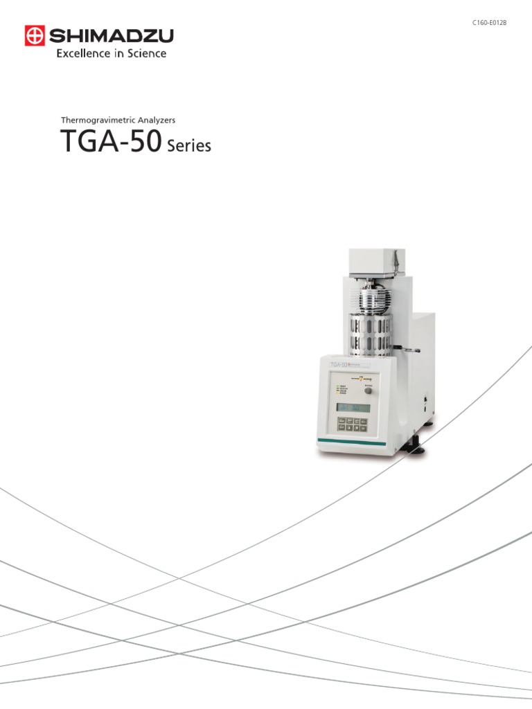 TGA 50 Brochure C160 E012B | PDF | Gases | Atmosphere Of Earth