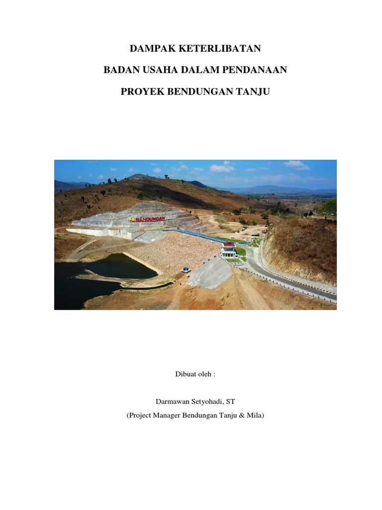 Dampak Keterlibatan Badan Usaha Dalam Pendanaan Proyek Bendungan Tanju | PDF