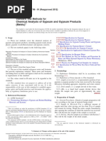 ASTM C472 - 20 Standard Test Methods For Physical Testing of Gypsum ...