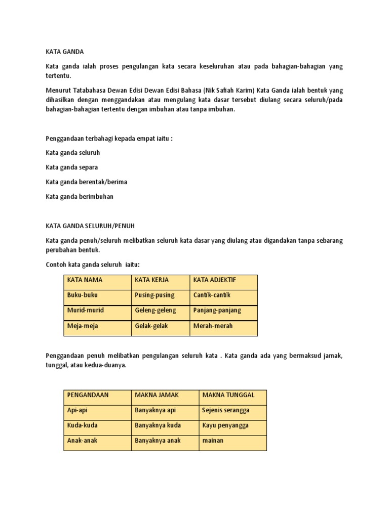 Kata Ganda | PDF