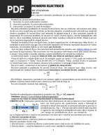 Electricitate Formule | PDF