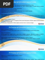 Viva Questions For Python Lab | PDF | Control Flow | Array Data Type