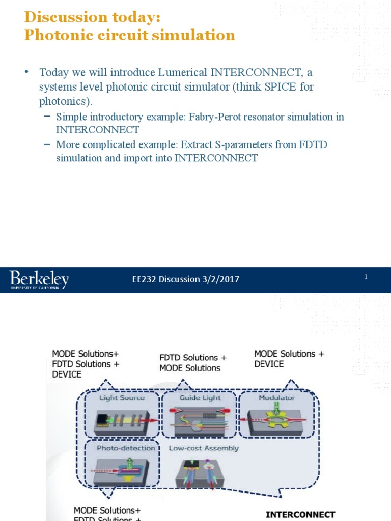 Discussion 7 - Photonic Circuit Simulation | PDF | Filename ...