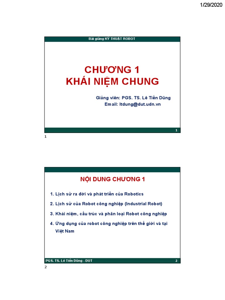 Chuong 1 - Gioi Thieu - Khai Niem Chung - Part 3 | PDF