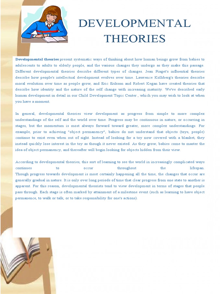 MODULE - 2.1 Developmental Theories (Reflection Paper) | PDF ...