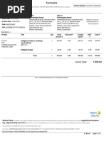 Dominos Pizza Bill | PDF | Pizza