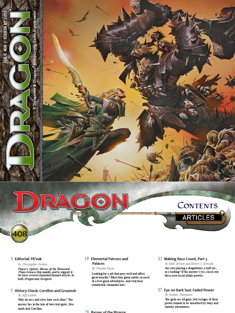 Dragon Magazine 408 | PDF | Dungeons & Dragons Campaign Settings ...