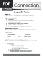 TMP002-4 Emergency Response Drill Record TEMPLATE | PDF