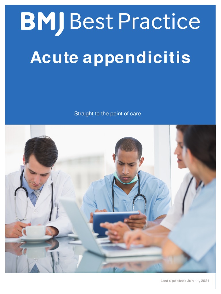 Acute Appendicitis | PDF | Medical Imaging | Medical Ultrasound