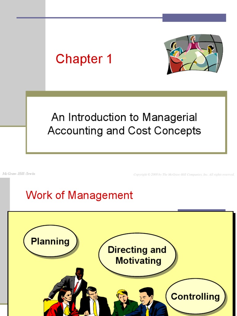 An Introduction To Managerial Accounting and Cost Concepts: Mcgraw-Hill ...