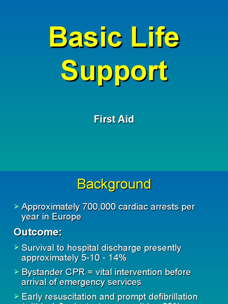 Basic Life Supp | Download Free PDF | Cardiopulmonary Resuscitation ...