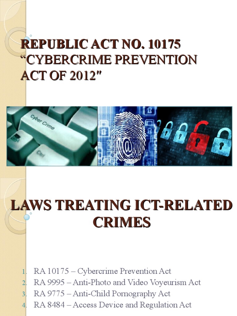 Cybercrime Prevention Act of 2012 | PDF | Cybercrime | Surveillance