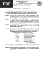 Resolution No 1 s2022 BESWMC | PDF | Waste Management | Environment