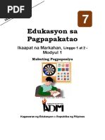 Filipino7 - Q4 - M3 - Kahalagahan NG Pag-Aaral NG Ibong Adarna - v4 | PDF