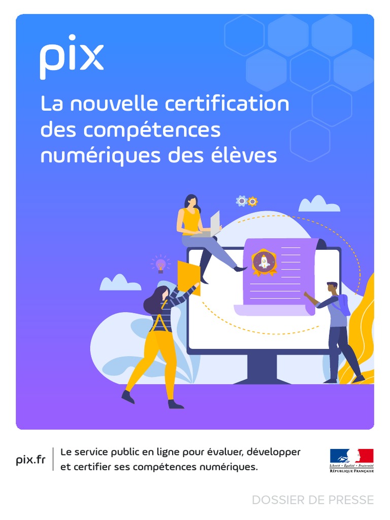 Certification Numérique des Élèves avec Pix | PDF | Pédagogie ...