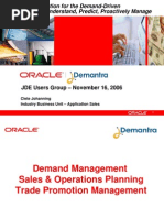 Rapidresponse Demand Planning Brochure Kinaxis | PDF | Forecasting ...