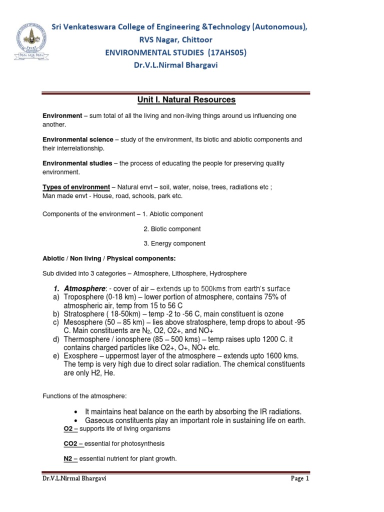 Unit 1 Important | PDF