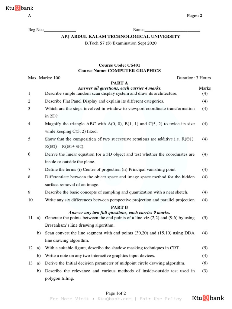 Apj Abdul Kalam Technological University Apj Abdul Kalam Technological ...