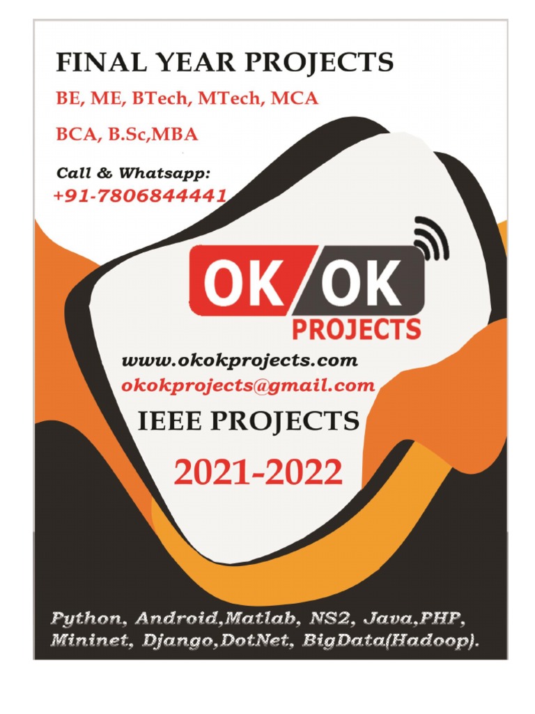 Image Processing 2021-2022 Final Projects 2021 2022 Title List | PDF | Image Segmentation | Deep ...