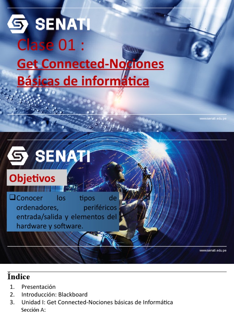 Clase 01-Nociones Básicas Informática | PDF | Hardware de la computadora | Periférico