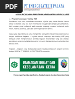 Contoh HSE Campaign | PDF