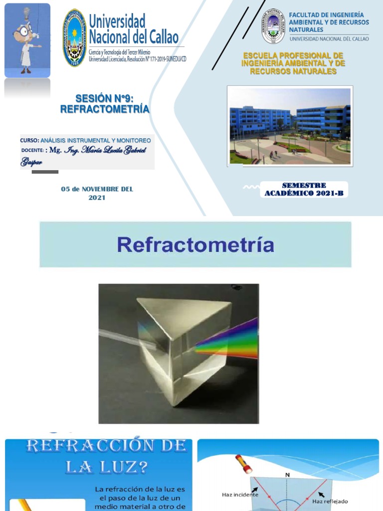 Fundamentos de Refractometría y Uso | PDF | Refracción | Concentración