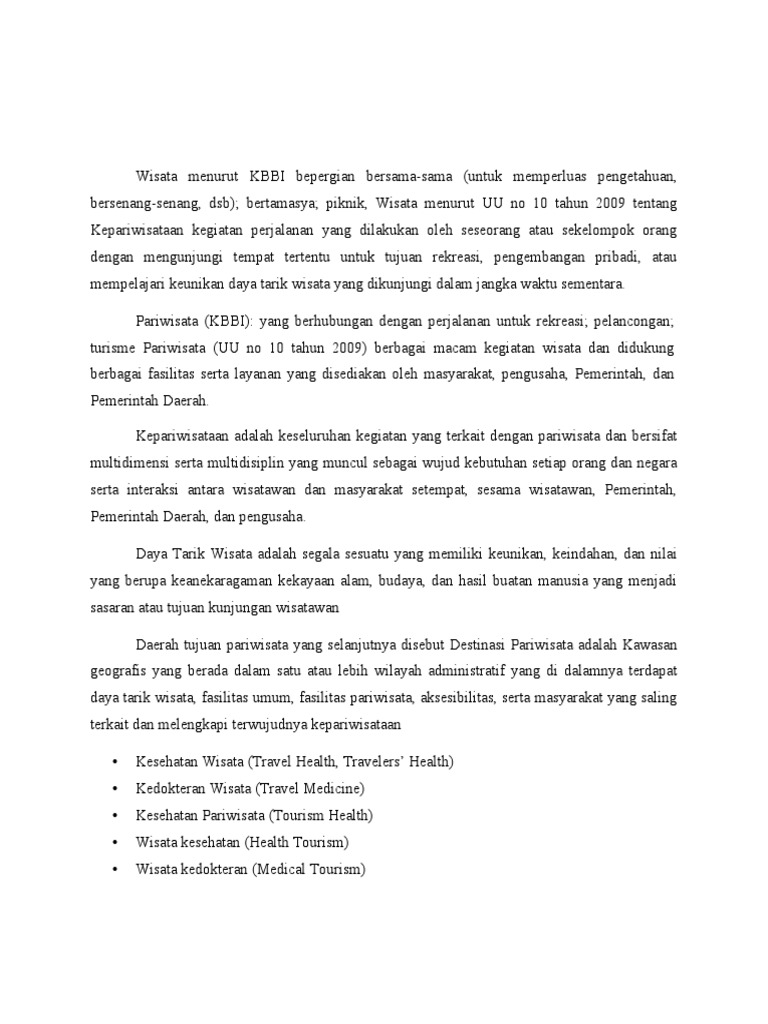 Wisata PPD Materi | PDF