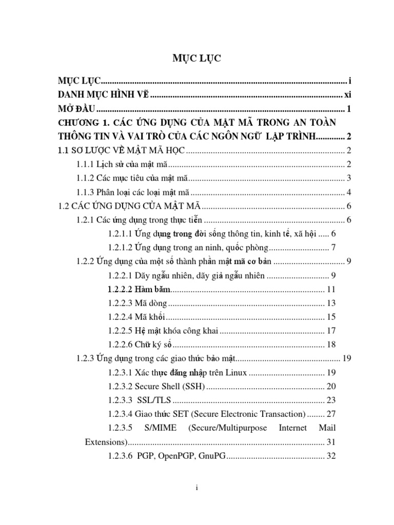 Mat Ma Ung Dung Trong ATTT | PDF