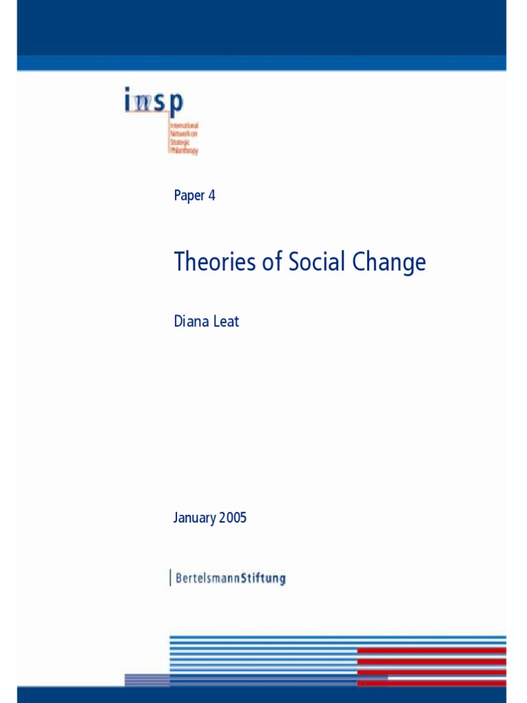 Theories of Social Change | PDF | Social Movements | Policy