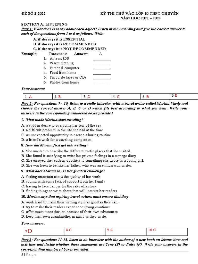 Mock Test 02 For Grade 9 | PDF | Intellectual Giftedness | Genius