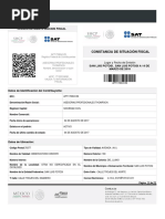 Ejemplo de Cedula de Identificacion Fiscal | PDF | Privacidad de la ...