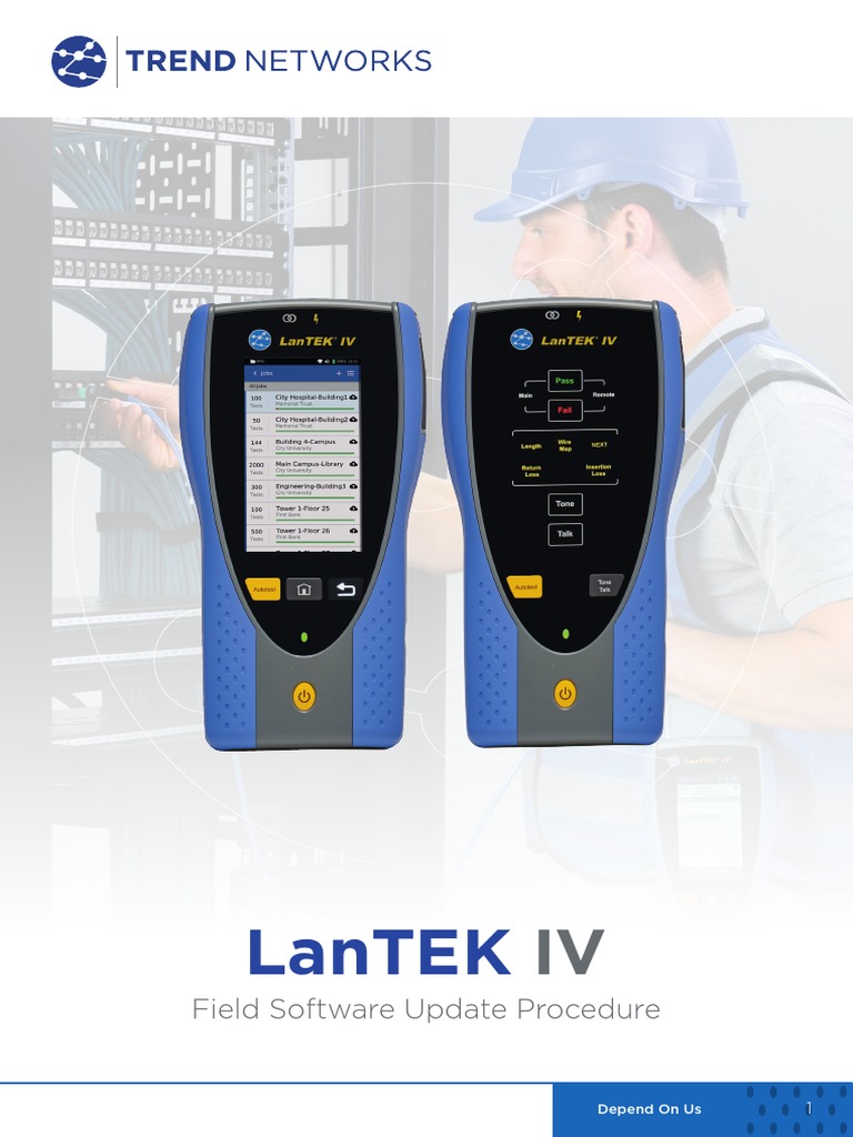 LanTEK IV Software Update Procedure Rev3 en | PDF | Usb Flash Drive ...