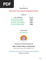 Foot Step Power Generation Project Report | PDF | Nut (Hardware) | Screw