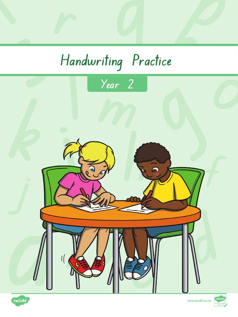 Handwri Ing Prac Ice: Year 2 | PDF | Letter Case | Linguistics